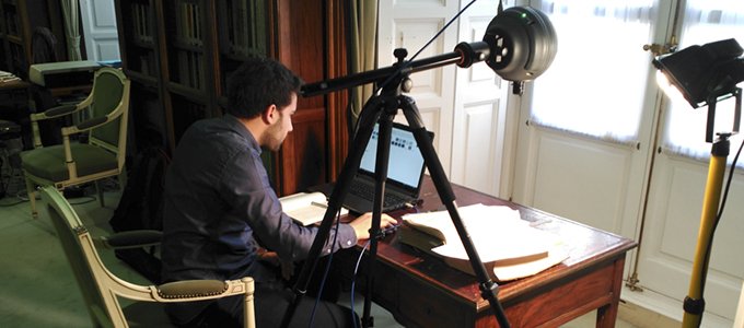 Pruebas de lectura con la cámara Xpecam X01 - Real Academia de Bellas ...